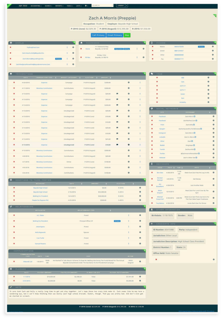Political Campaign Compliance Reporting Software | ISPolitical